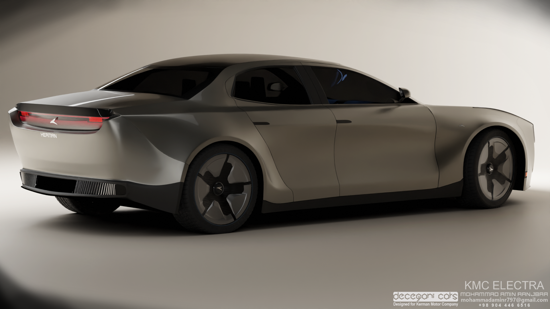 Car design in blender Decegani Electera , decegani cars by Mohammad ...