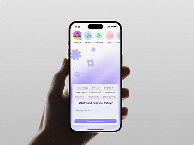 Chatbox - Message AI Mobile App Design by Abell Vo ⌘ on Dribbble
