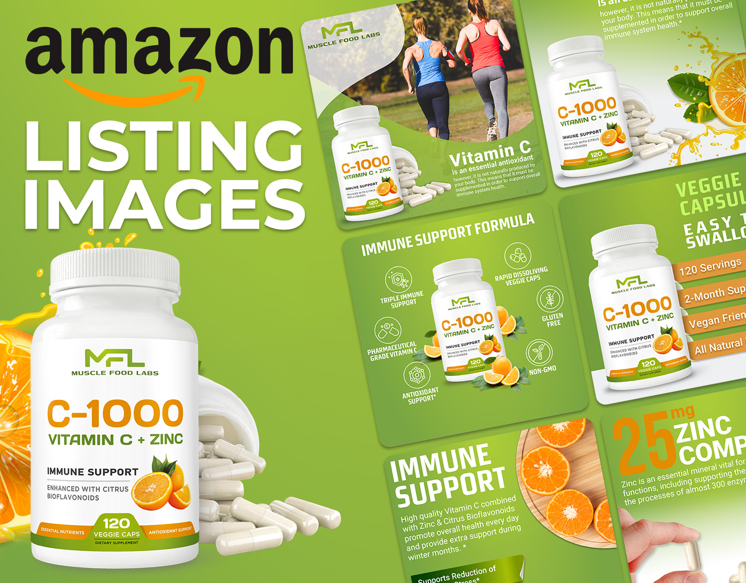 Amazon Listing Images / Infographic by Gomal Graphics on Dribbble