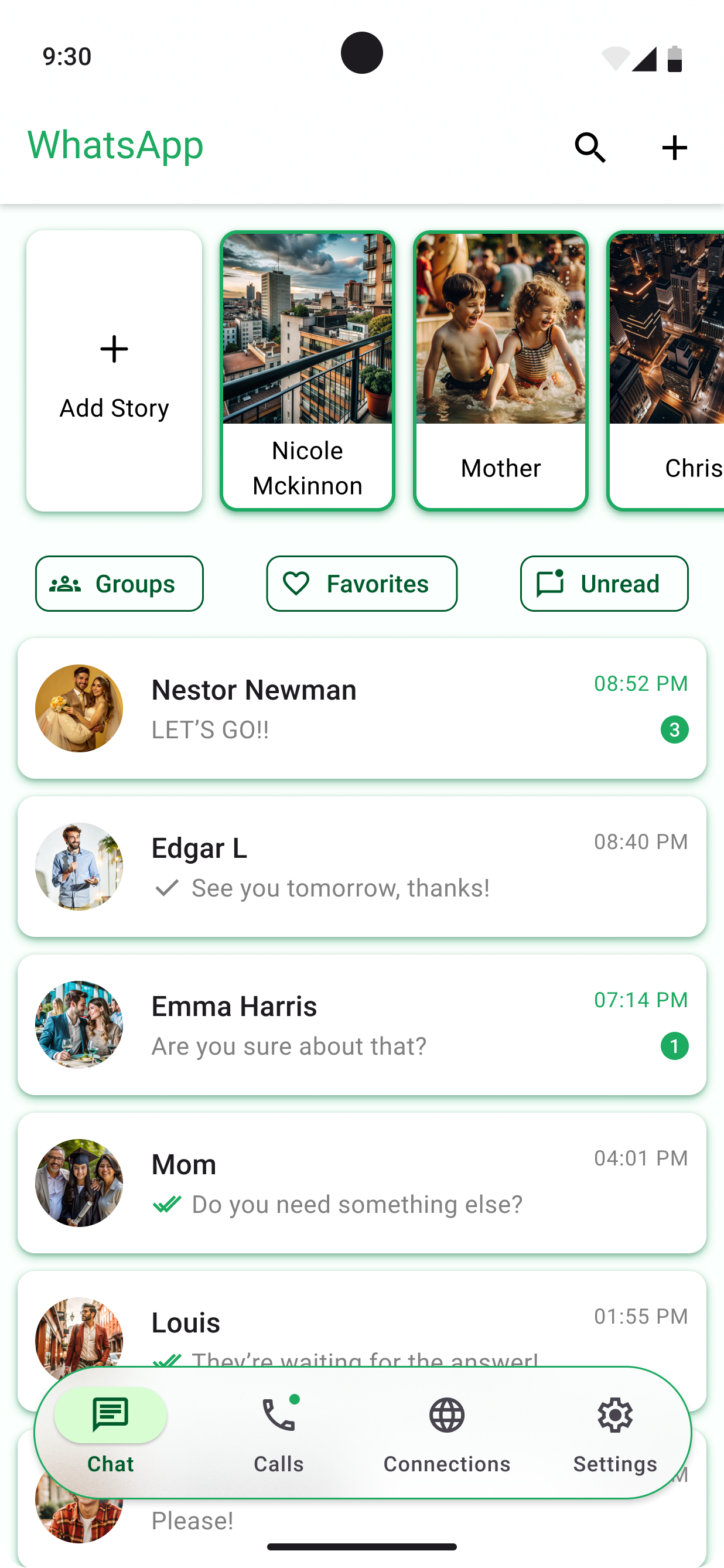 WhatsApp UI Redesign by William Ovando on Dribbble