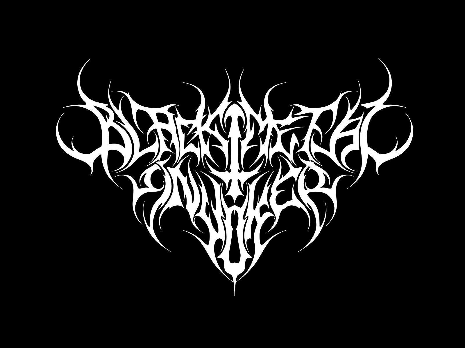 Black Metal Invoker Logo by Ayyara Metallogo on Dribbble