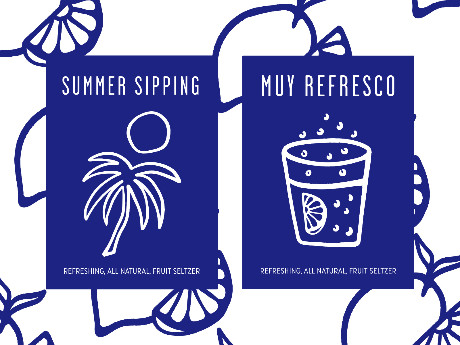 Brand Identity for Drinks Brand - 'Club Seltzer' by Ulysses Design Co ...
