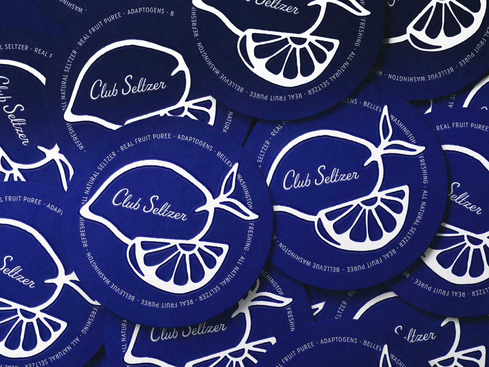 Brand Identity for Drinks Brand - 'Club Seltzer' by Ulysses Design Co ...