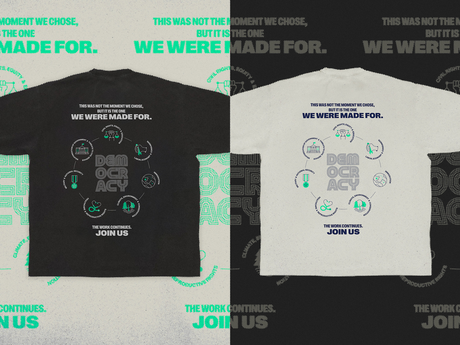 Democracy Forward T-shirt by Jackie Kao on Dribbble