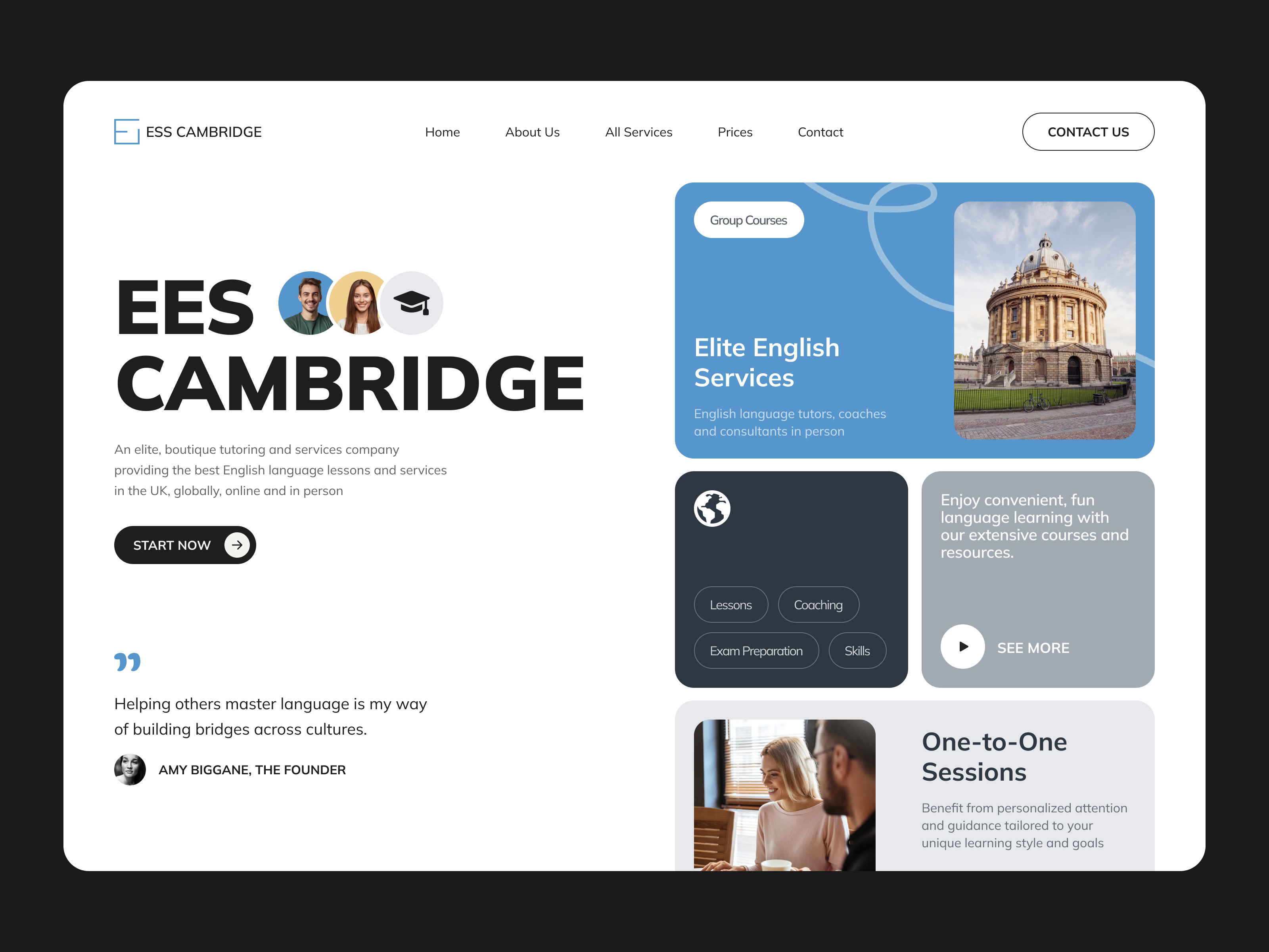 Browse thousands of English Course Website images for design ...