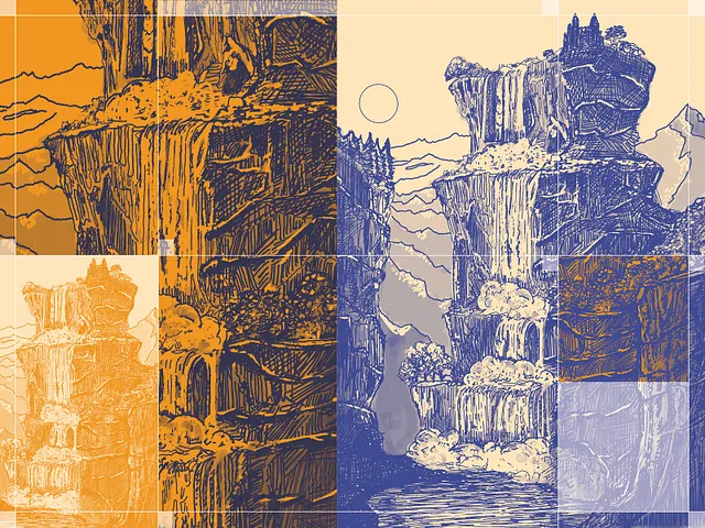 Browse thousands of Waterfall images for design inspiration | Dribbble