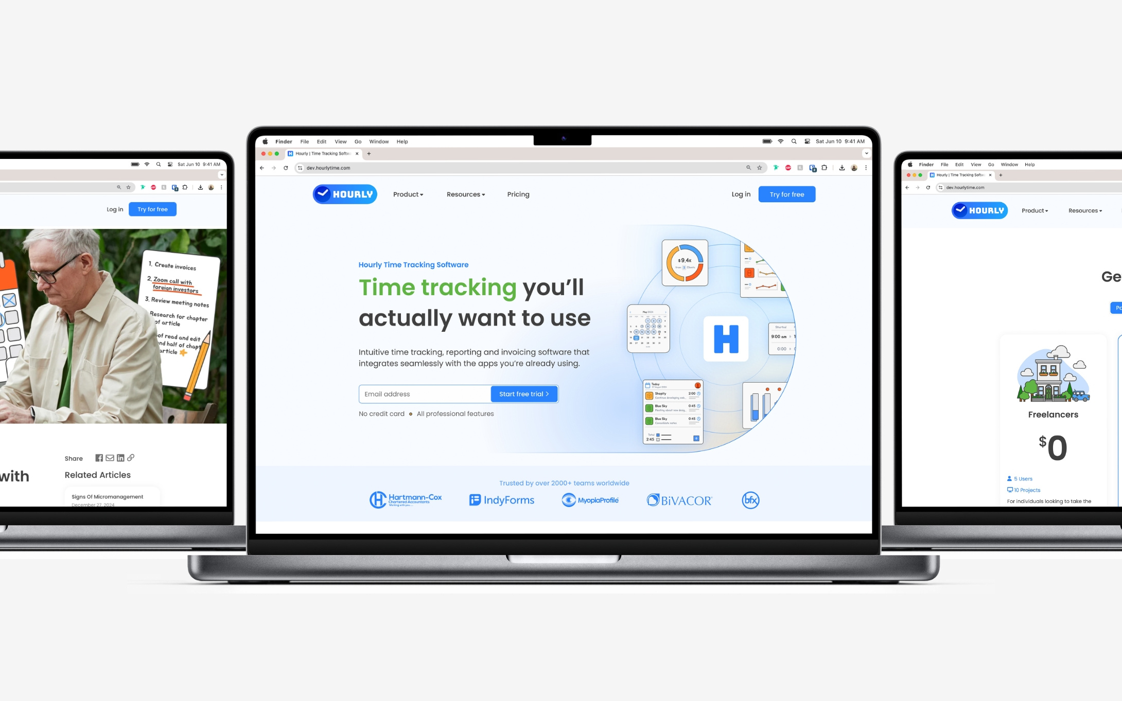 Hourly Website Design and Rebrand by Izzy Bodell on Dribbble