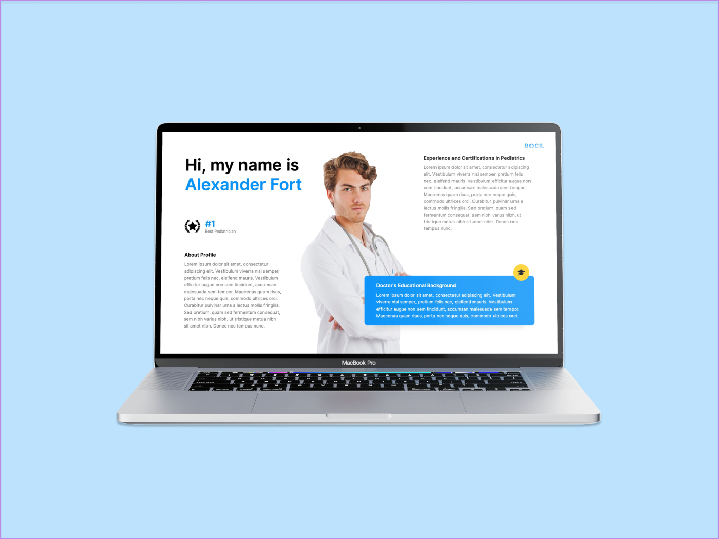 Pediatrician Presentation Template by Maulinda on Dribbble