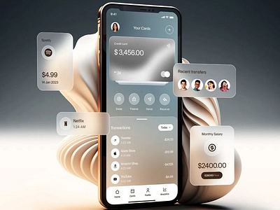 FinanceMate-Your Smart Money Manager by Ux Smith on Dribbble