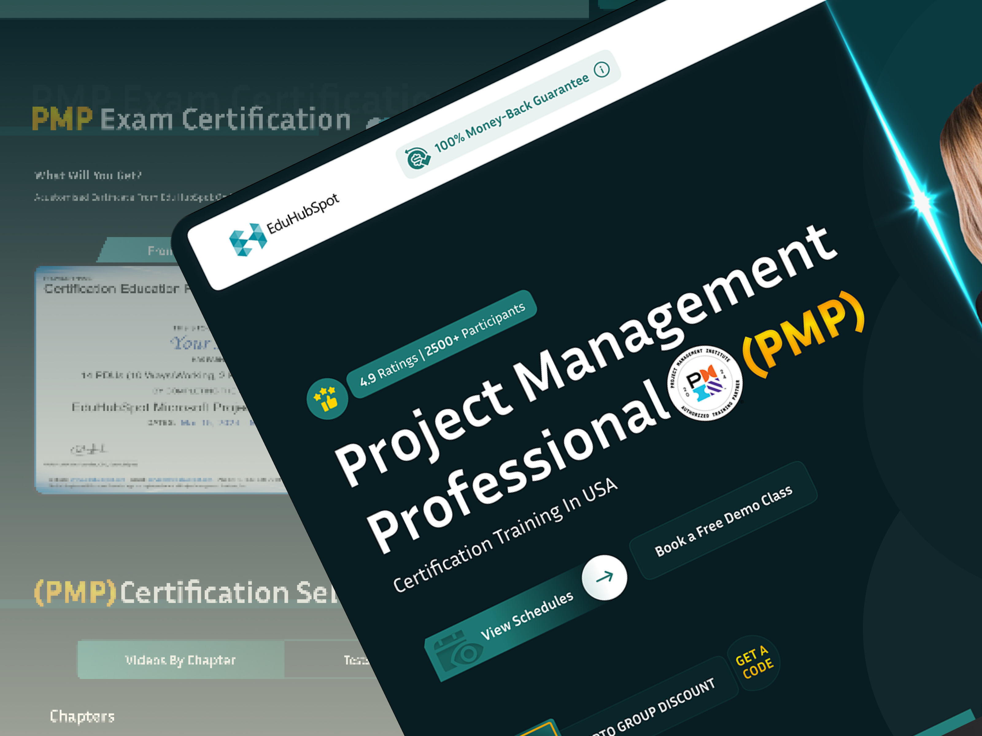 EduHubSpot PMP Certification Page : Website Designing by Master ...