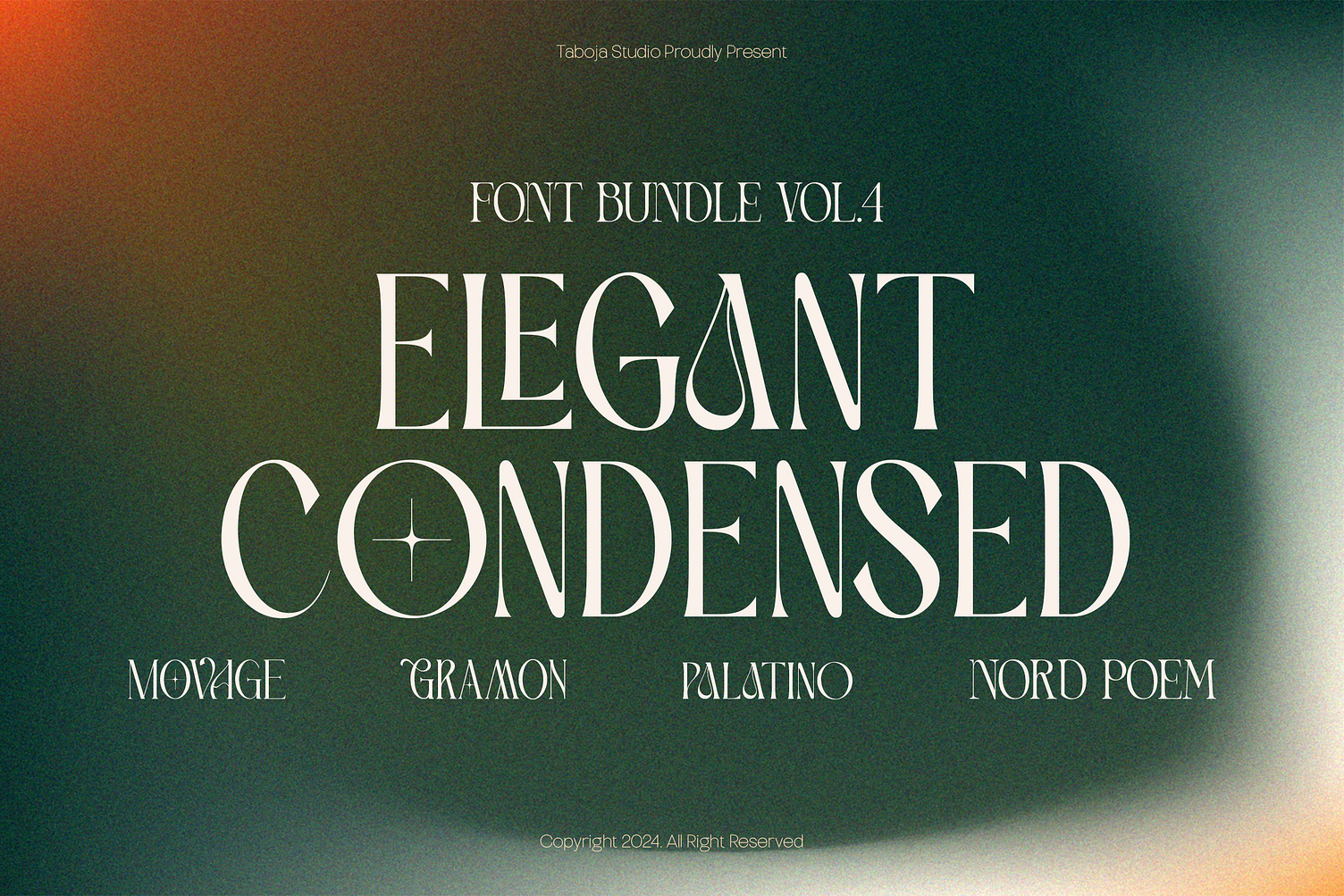 Elegant Condensed Volume 4 | Ultimate Serif Font Bundle by Taboja ...