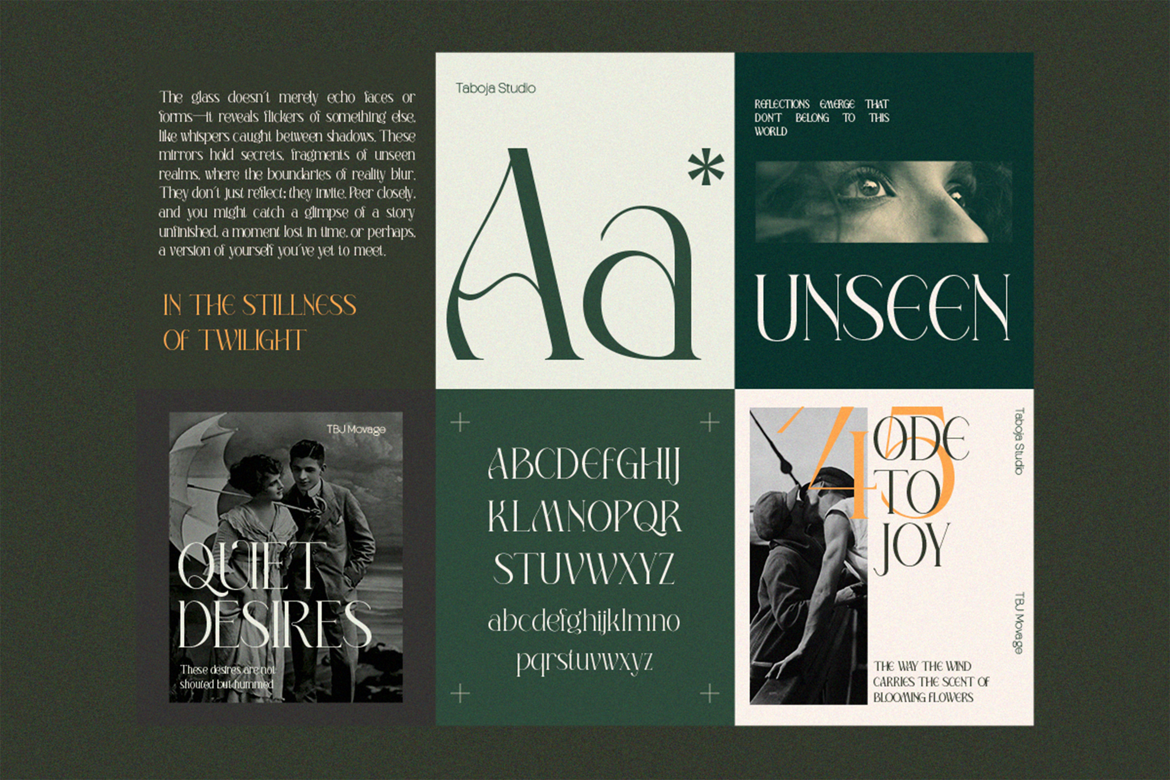 Elegant Condensed Volume 4 | Ultimate Serif Font Bundle by Taboja ...