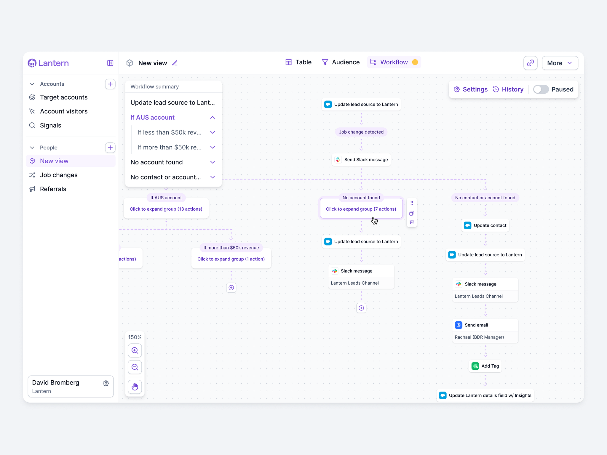🔄 Visual Workflow Builder for Lantern 🔄 by Eugen Eşanu on Dribbble