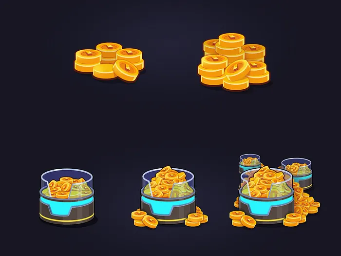 Browse thousands of Game UI Coins images for design inspiration | Dribbble