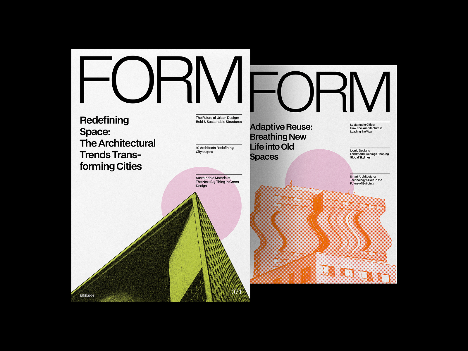 Magazine Covers by Kate Safina on Dribbble