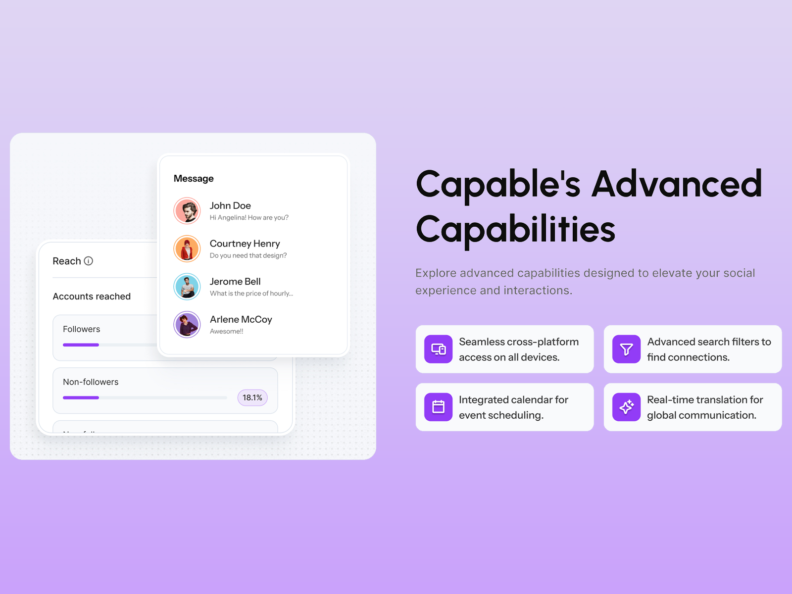 Capable App Dashboard Design for Social Interaction and Analytic by ...