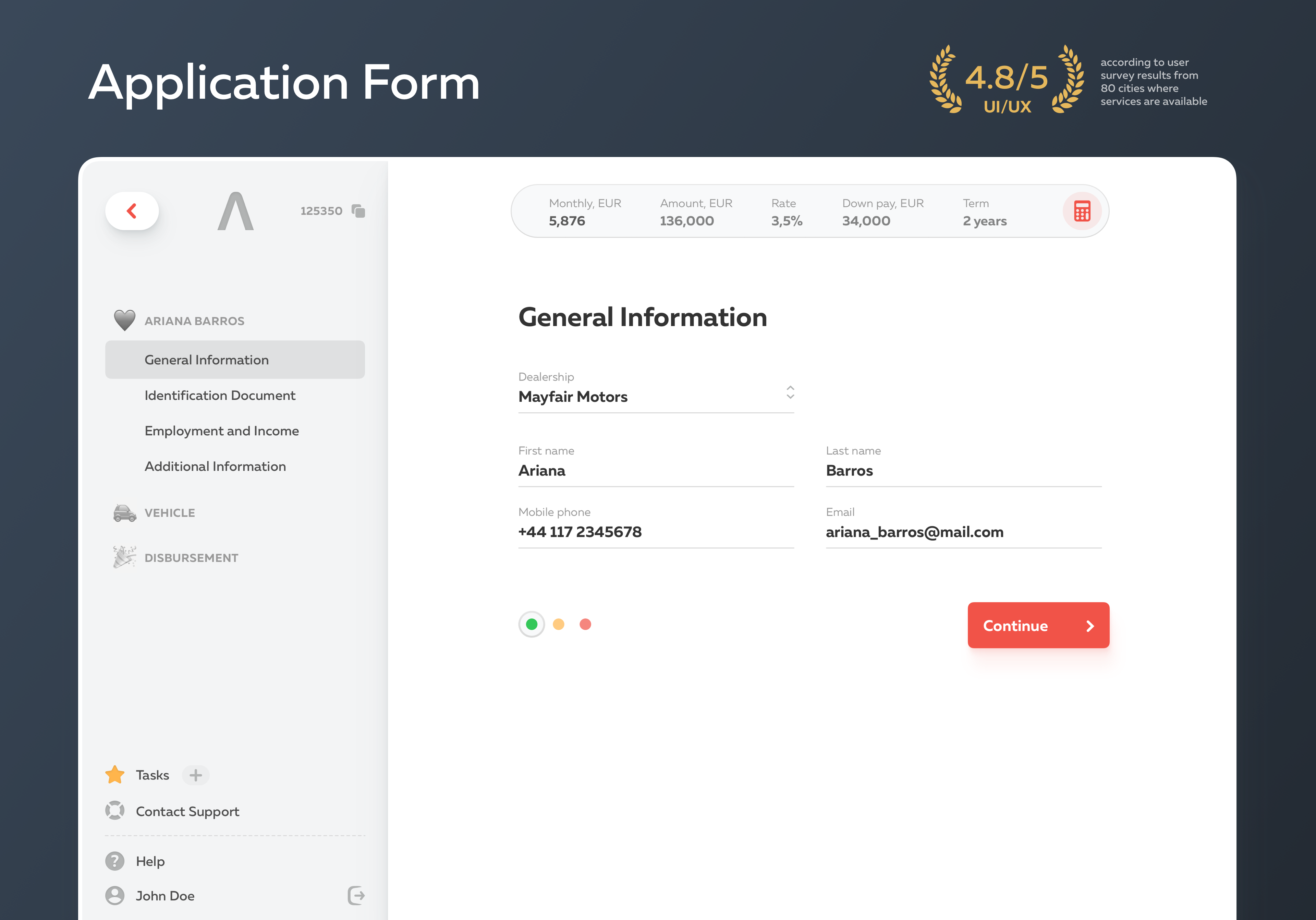 Application Form designs, themes, templates and downloadable graphic ...