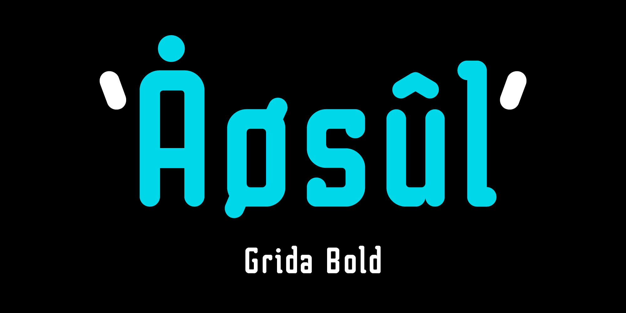 Grida Font by Max Glimm on Dribbble