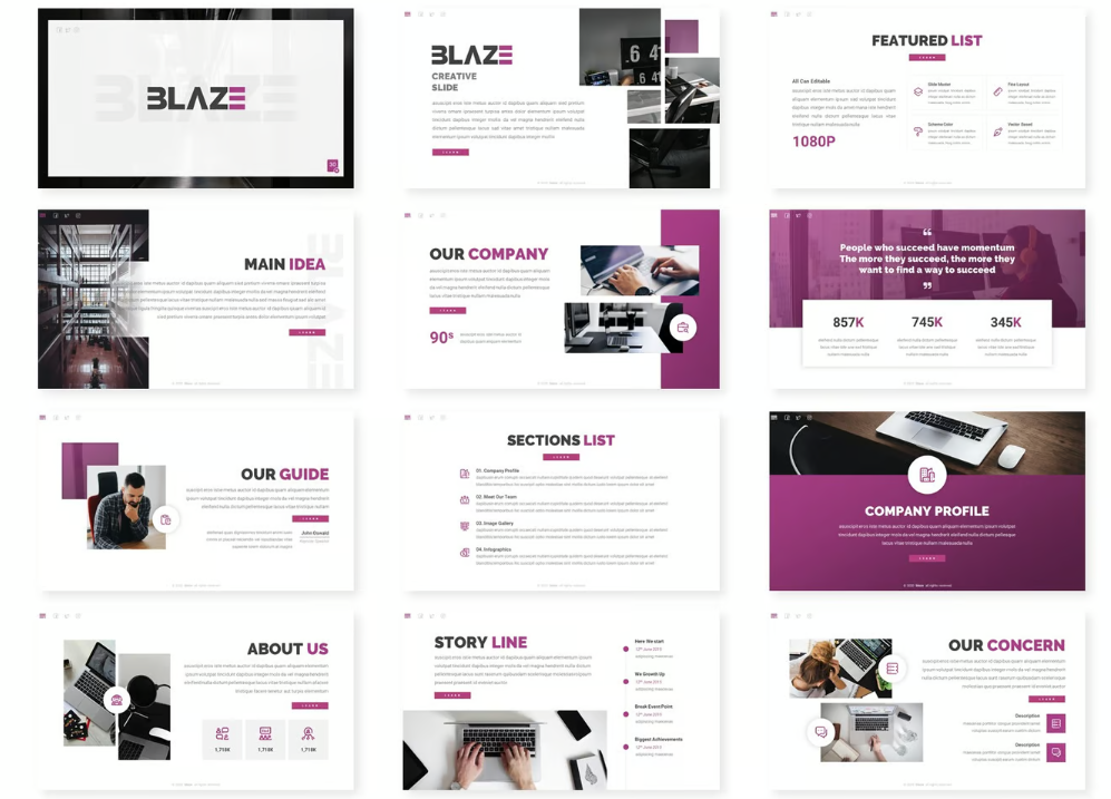 Free Powerpoint Template Download by Seakr Mark L on Dribbble