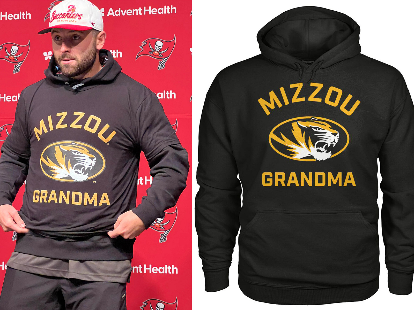 Mizzou Grandma Hoodie by Dribble Tees on Dribbble