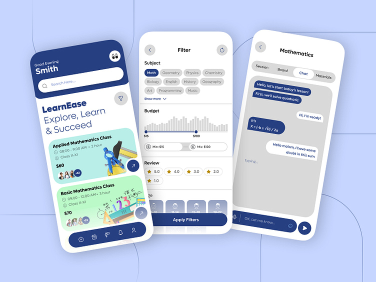 Online Education - Mobile app Design by aPurple on Dribbble