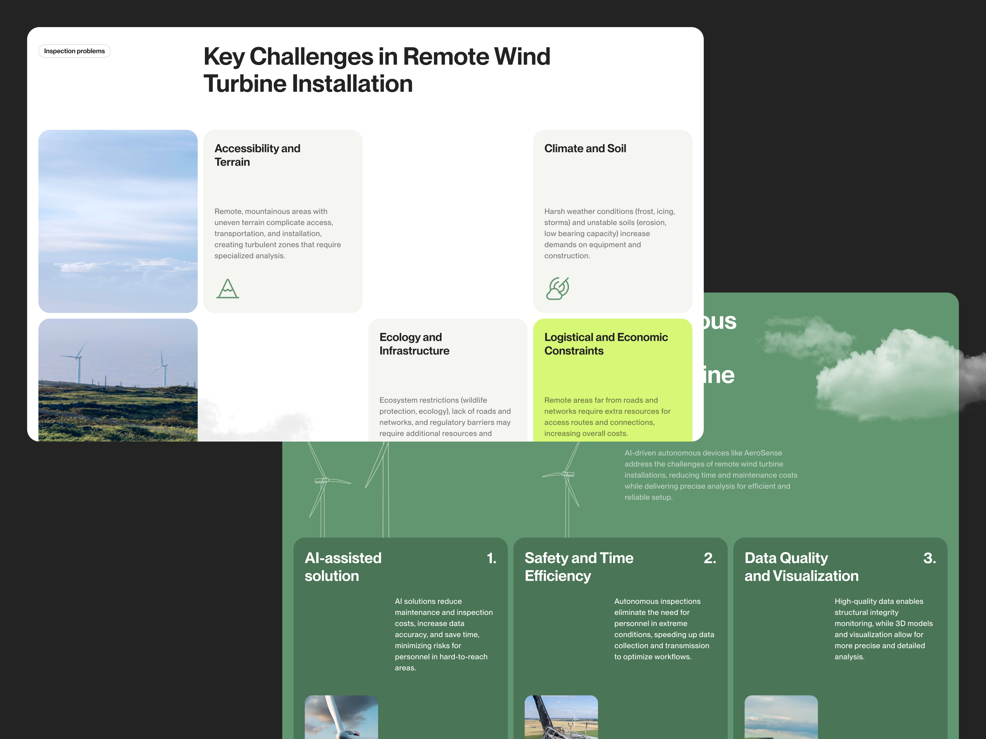 Landing Page Concept for AI-powered Wind Energy Solution by Vladyslav ...