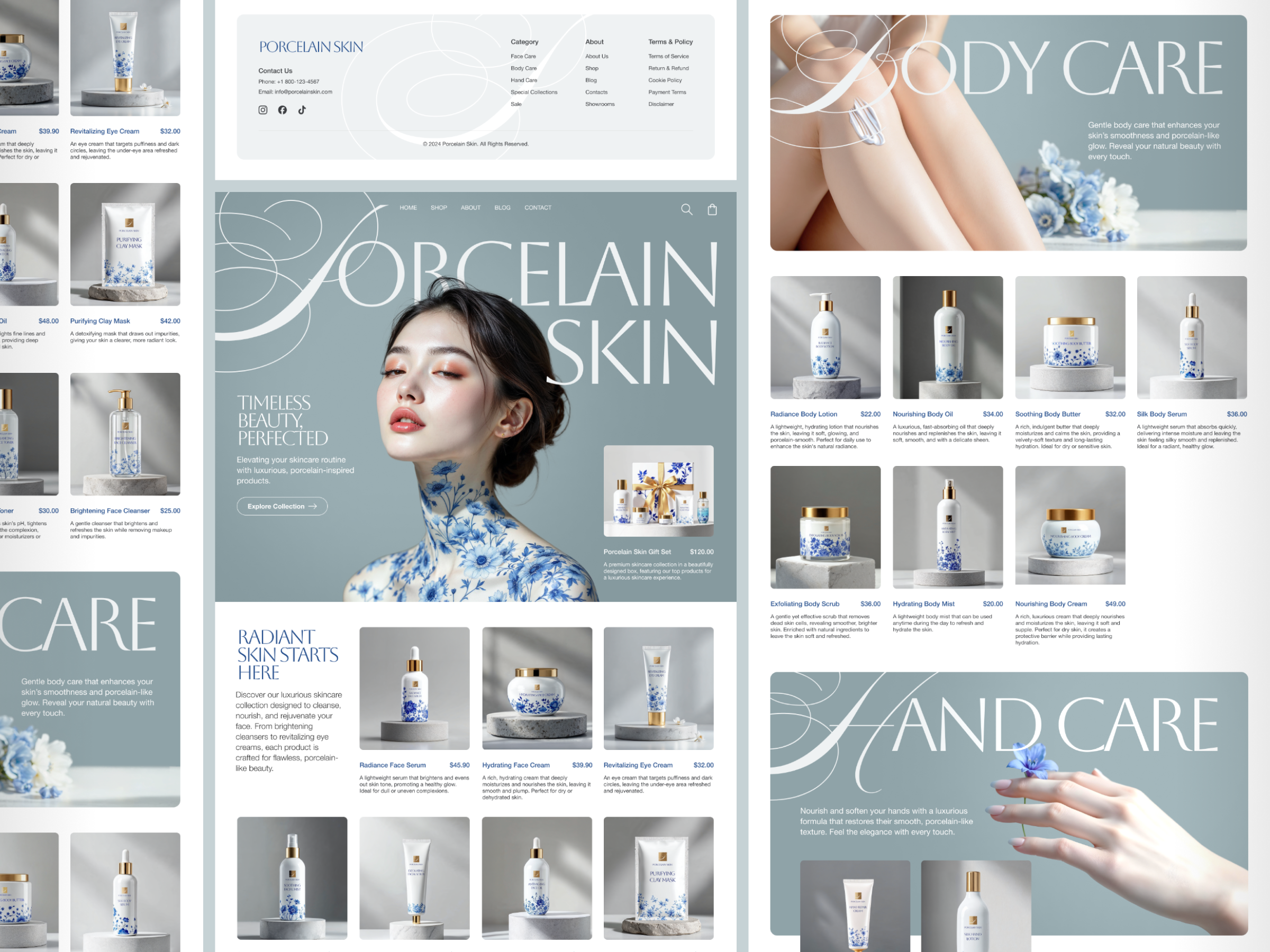 Skincare Cosmetic E-Commerce Website Design by Lumios Digital on Dribbble