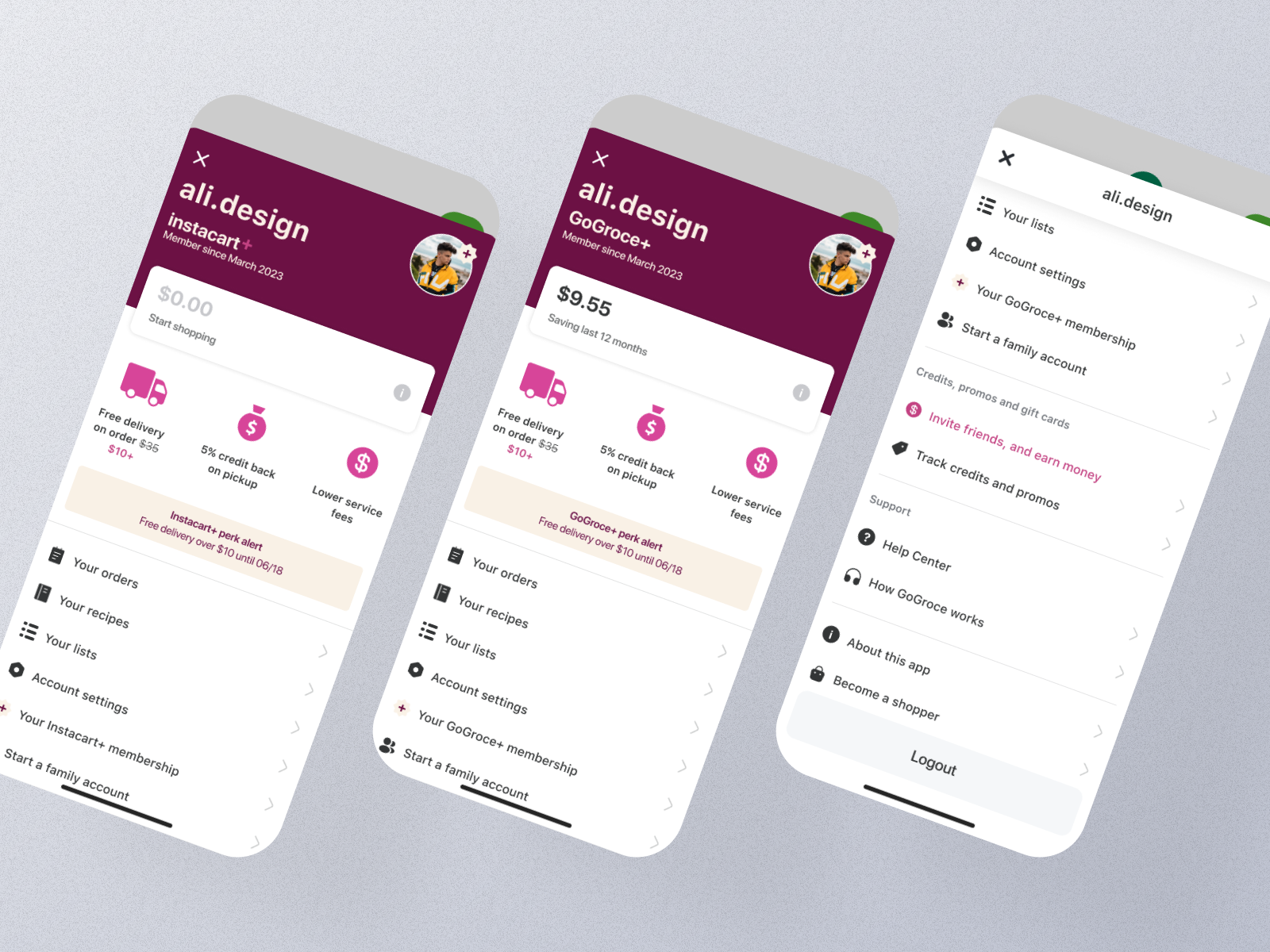 Profile Mobile App Ui By Ui Ants On Dribbble