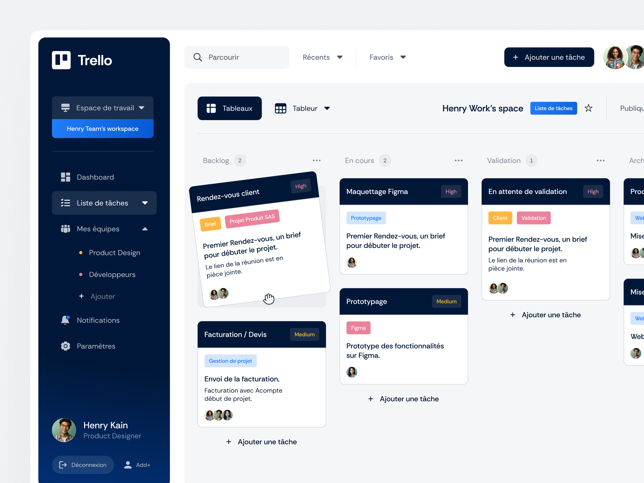 Browse thousands of Trello images for design inspiration | Dribbble