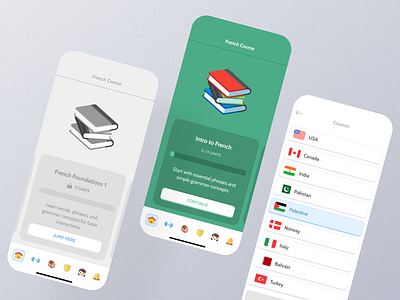 Course Mobile App Ui by UI Ants on Dribbble