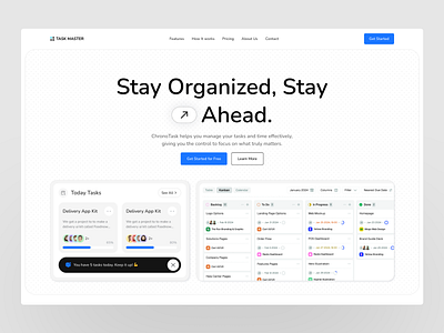 Modern Task Management UI Design by DesignMinds on Dribbble