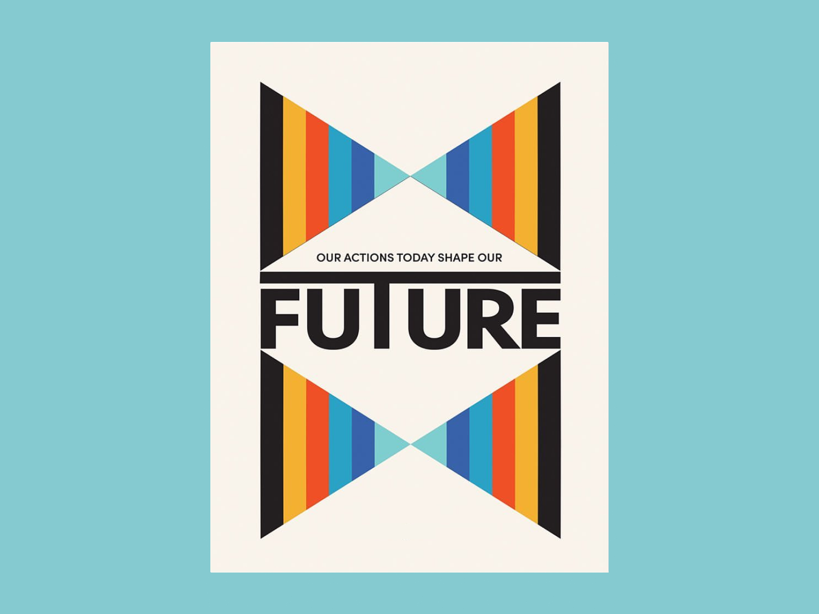 The Future Starts Today: A Bold Graphic Statement by Hugo Dibono on ...