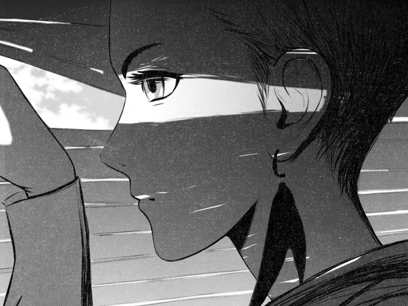 Through the glass (comic book, excerpt) by Rin River on Dribbble