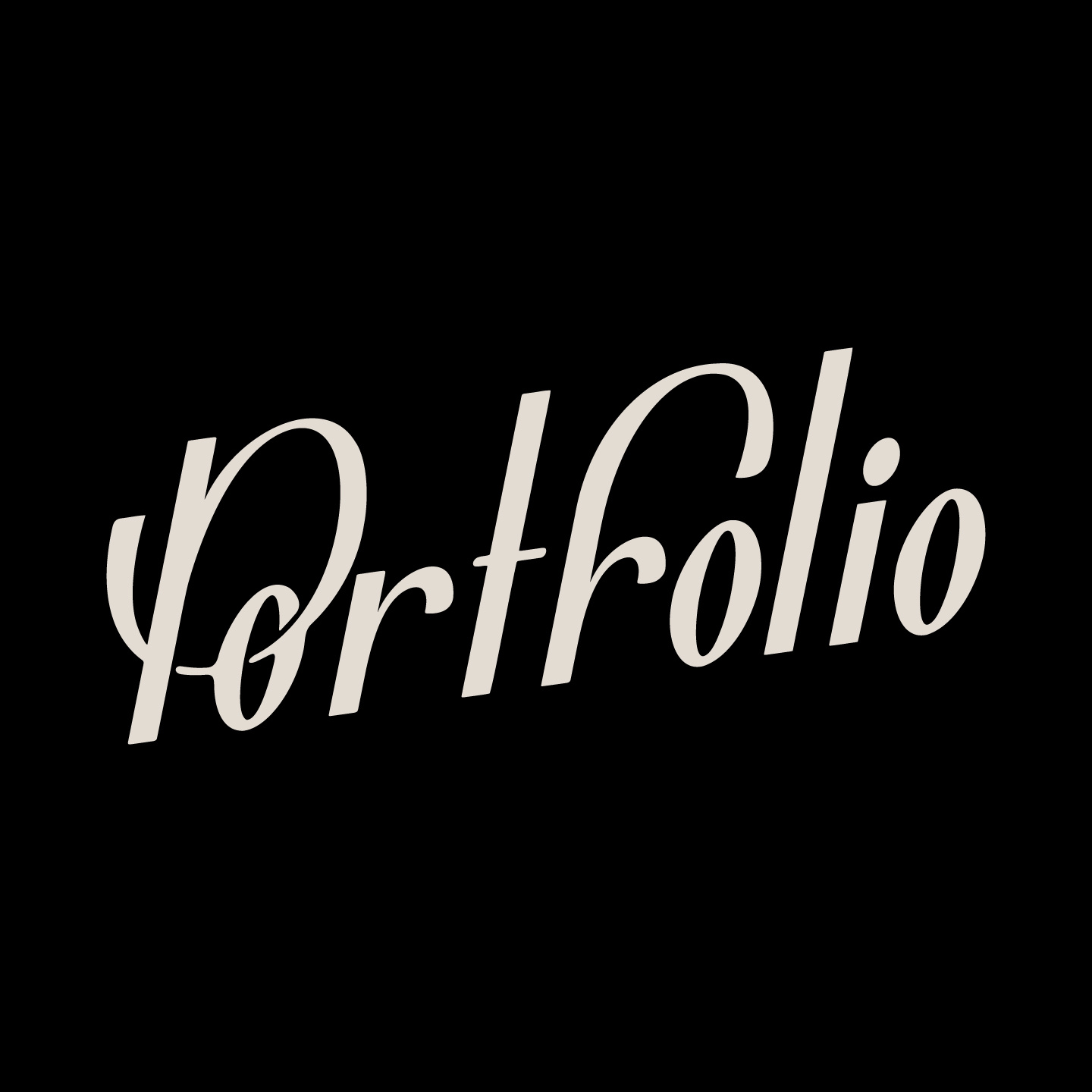 Portfolio Lettering by Jessie Maisonneuve on Dribbble