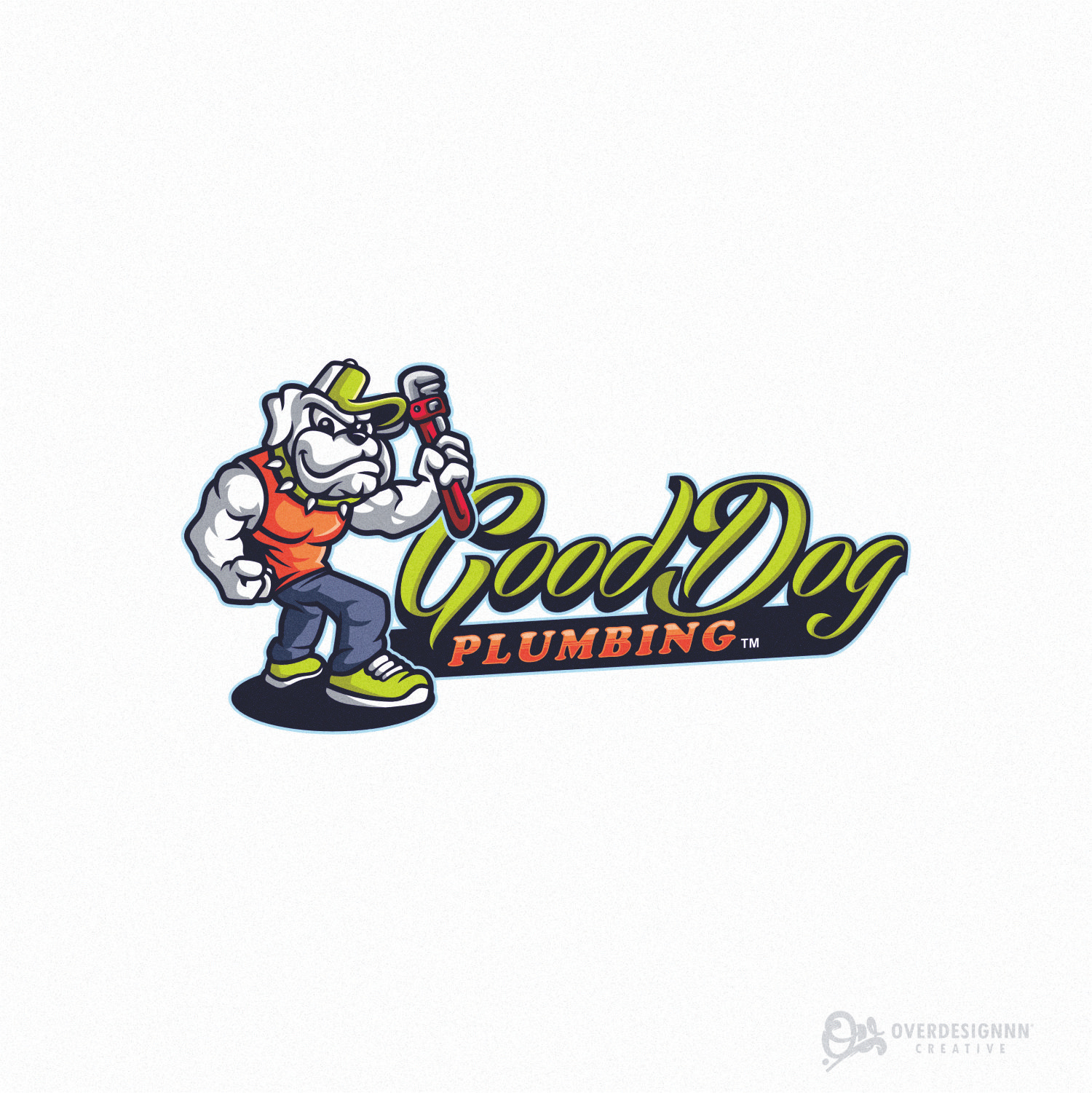 Plumbing Dog logo by Bams_kui on Dribbble