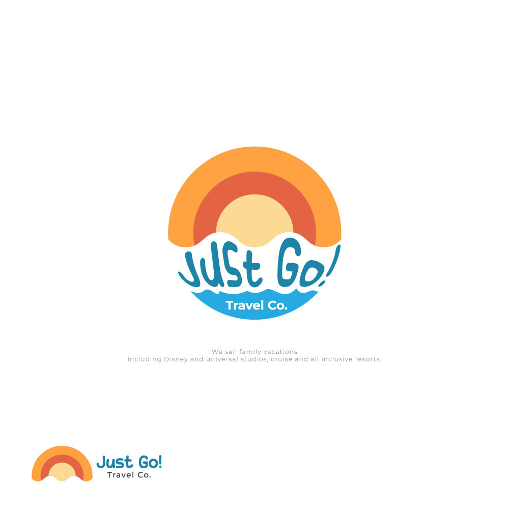 travel logo by Qeemshand on Dribbble