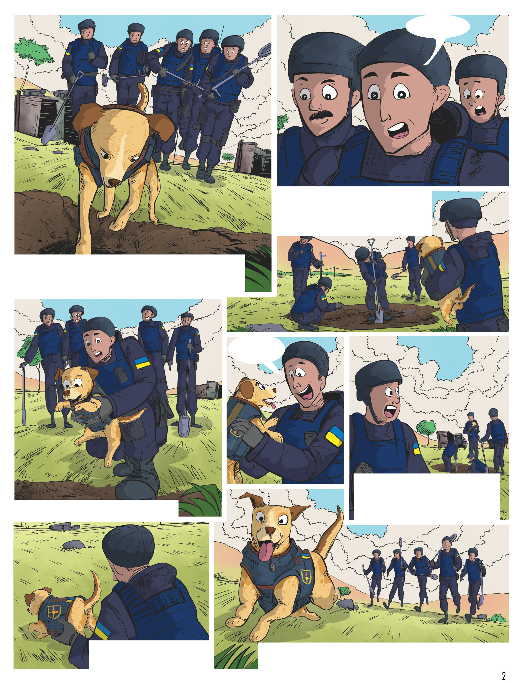 THE SNIFFER DOG (COMIC) by Ripon Mondal on Dribbble