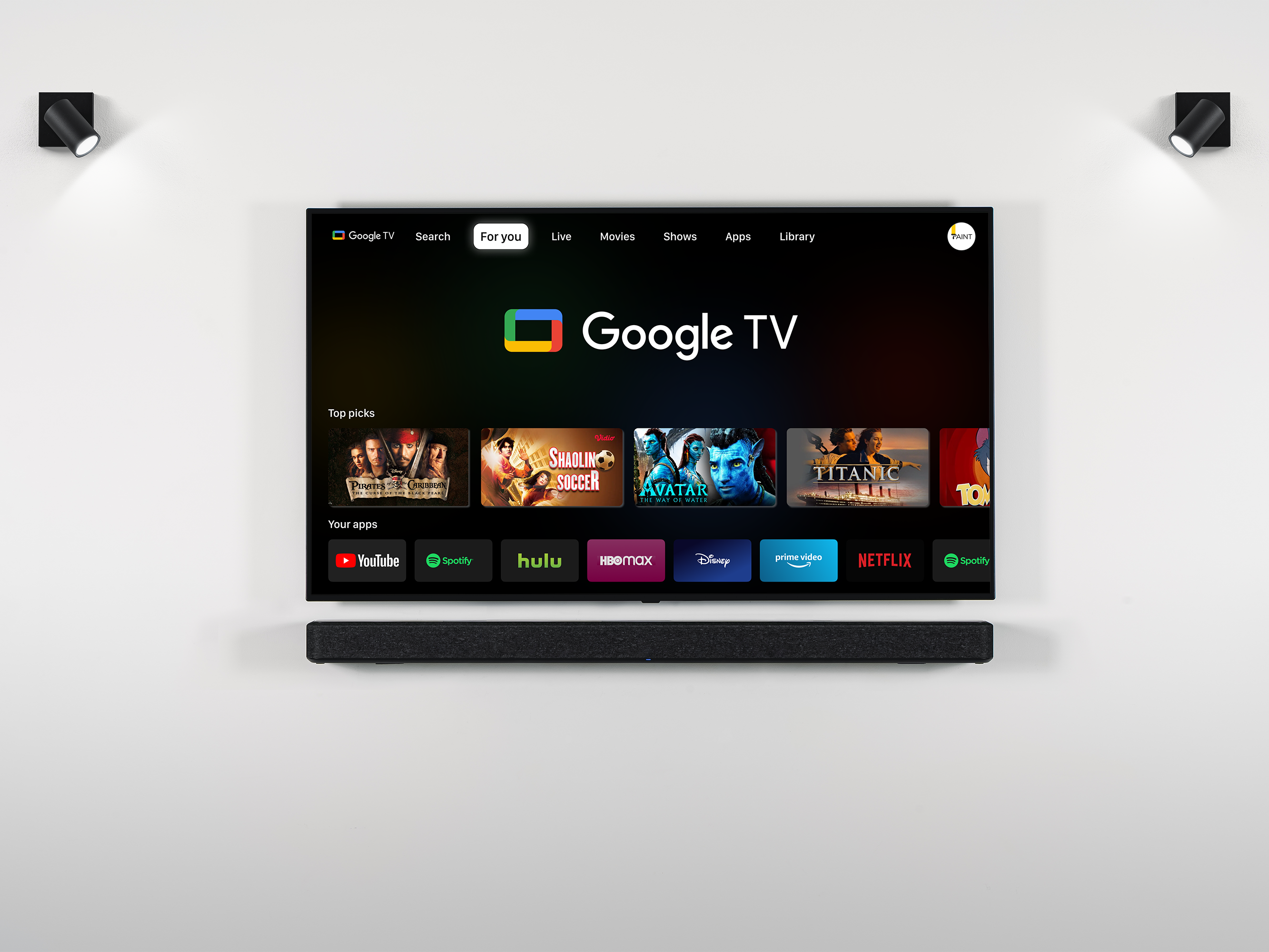 Google Tv UI designs, themes, templates and downloadable graphic ...