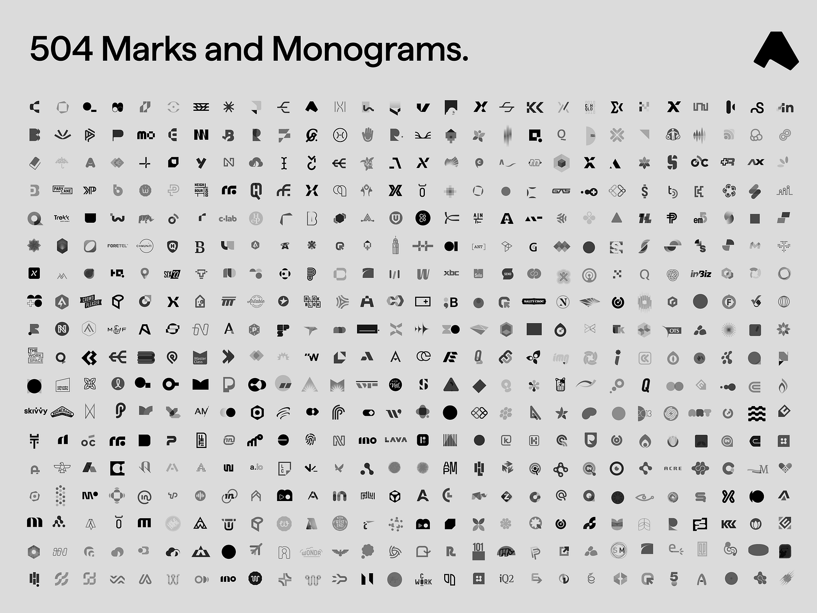 504 Marks and Monograms by Anthony Rees on Dribbble