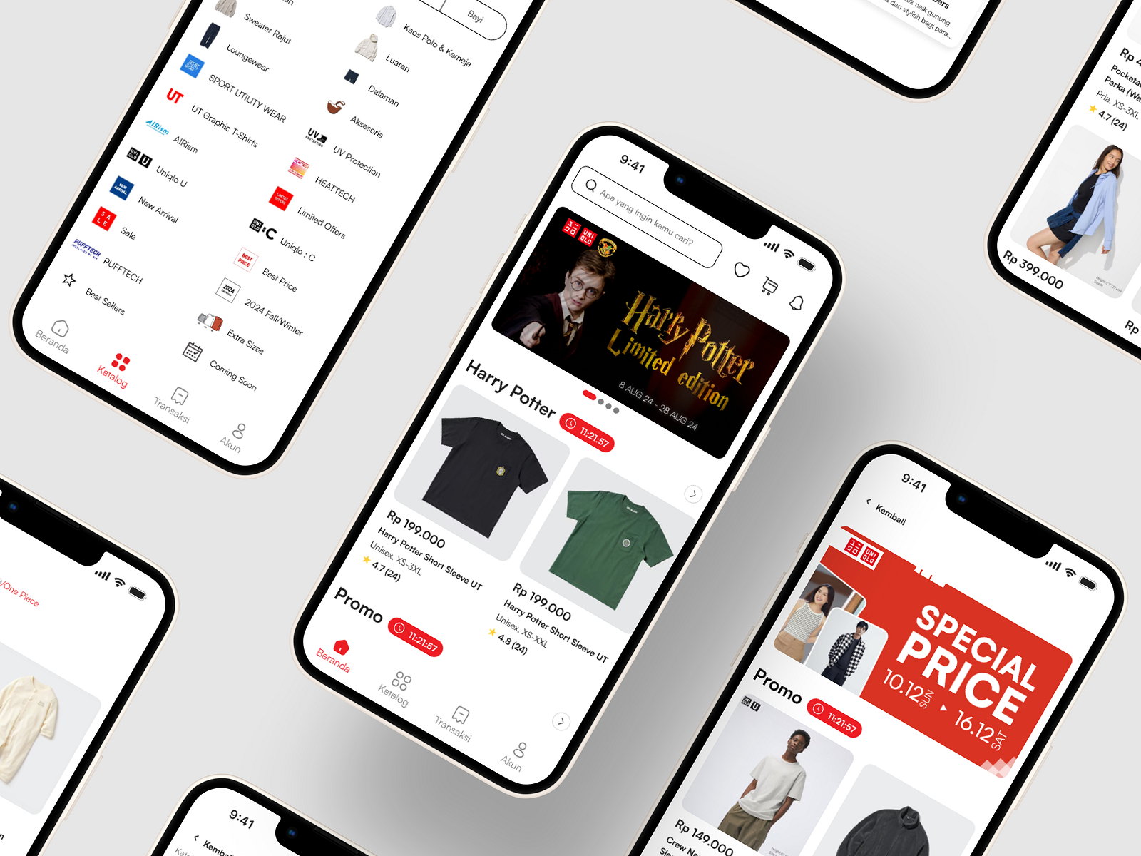 🌟Uniqlo App UI Redesign by farizoktaviaan on Dribbble