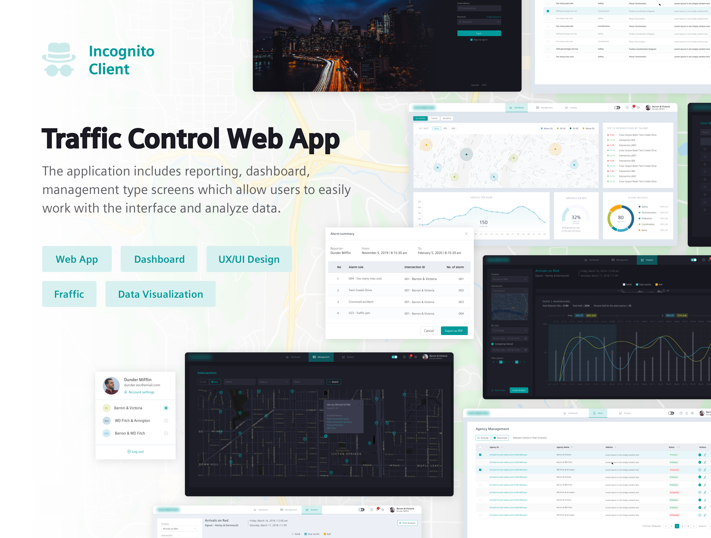 Traffic Control Web App 🚦 by Kateryna Akimova on Dribbble