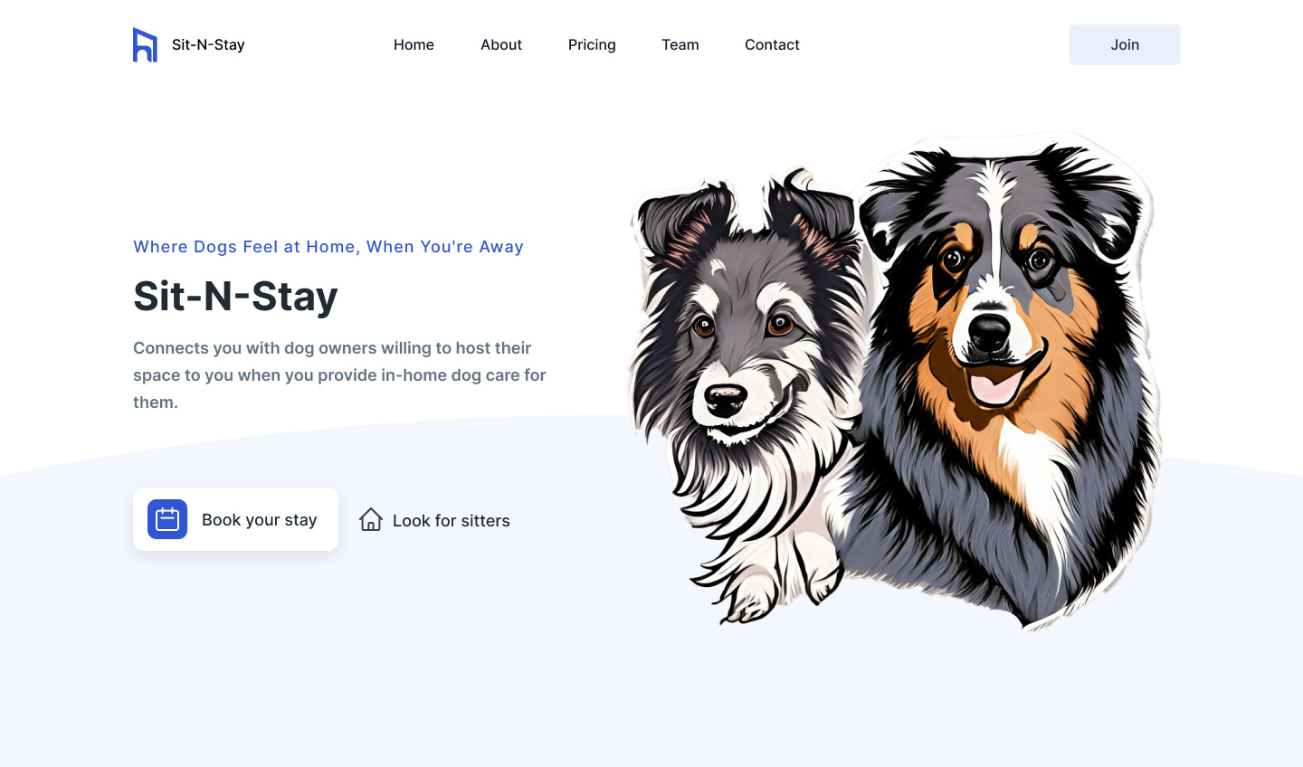 Sit-N-Stay Pet Sitting by Paul Loh on Dribbble