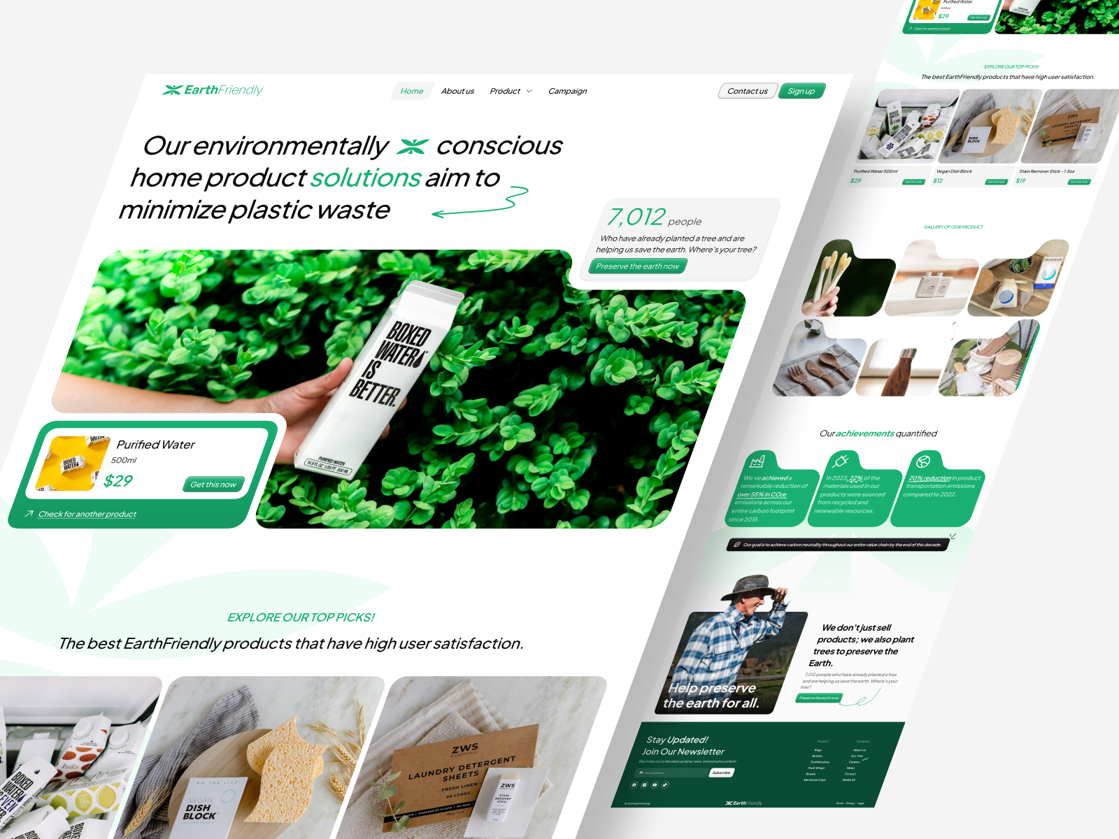 EarthFriendly - Eco-Friendly Product E-Commerce by Ryan Ardito ⭐️ for ...
