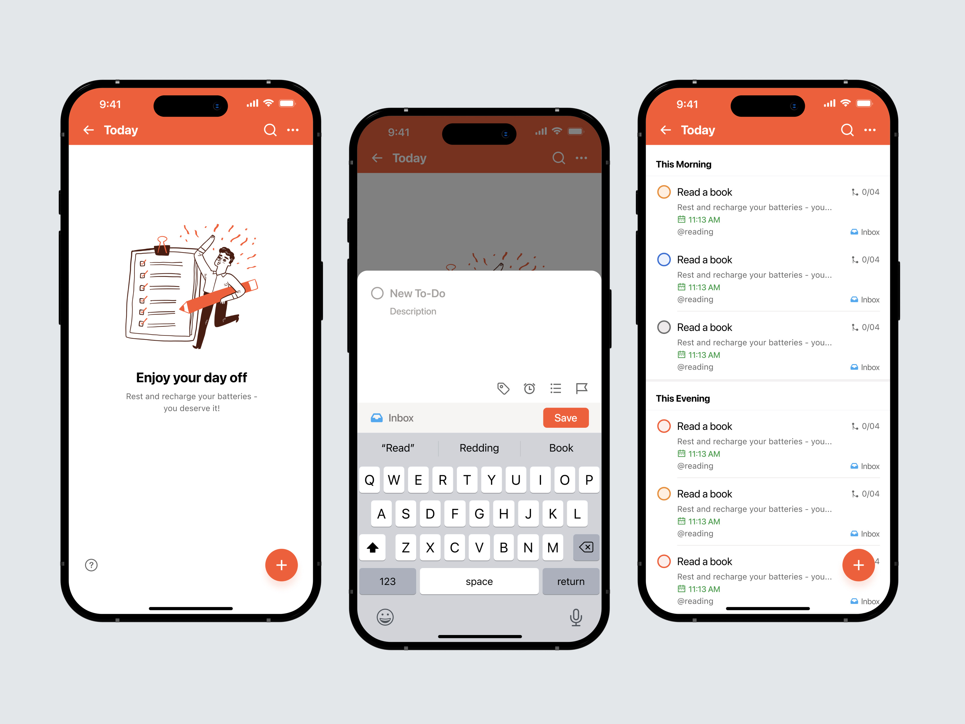 To-Do App - Inbox Mobile App Screen by Shahid Miah UI UX Designer for Wavespace - UI/UX Design ...