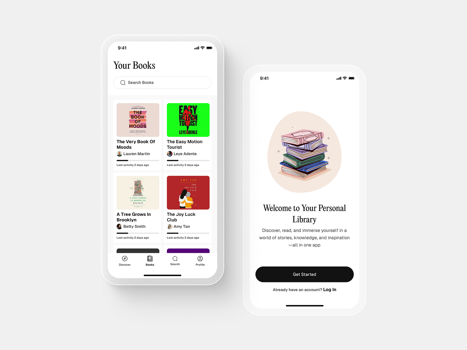 E-Book Application by Leonard Victor on Dribbble