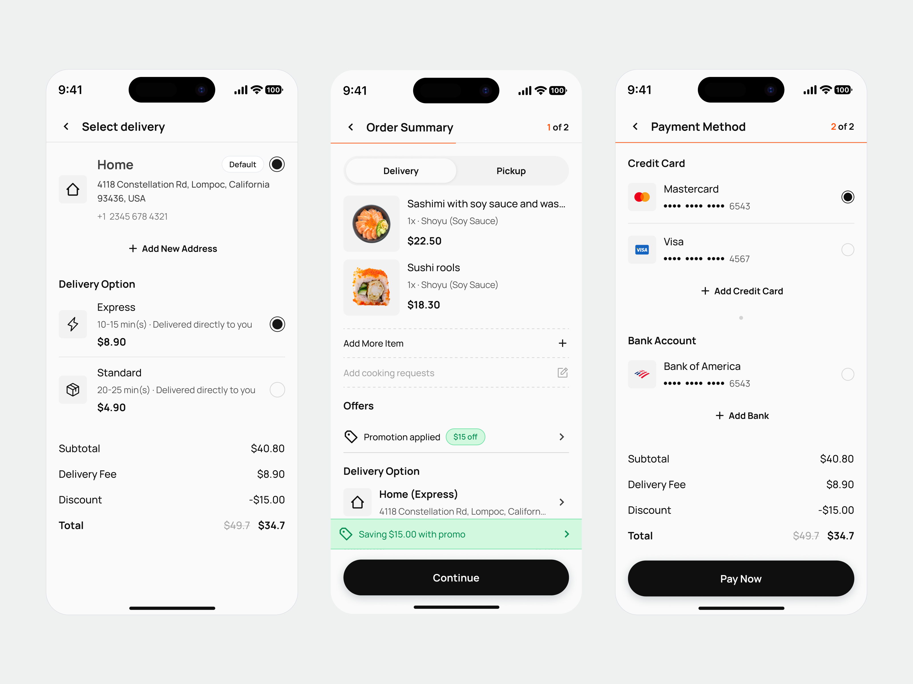 Checkout Flow - Concept by Arip for Enver Studio on Dribbble