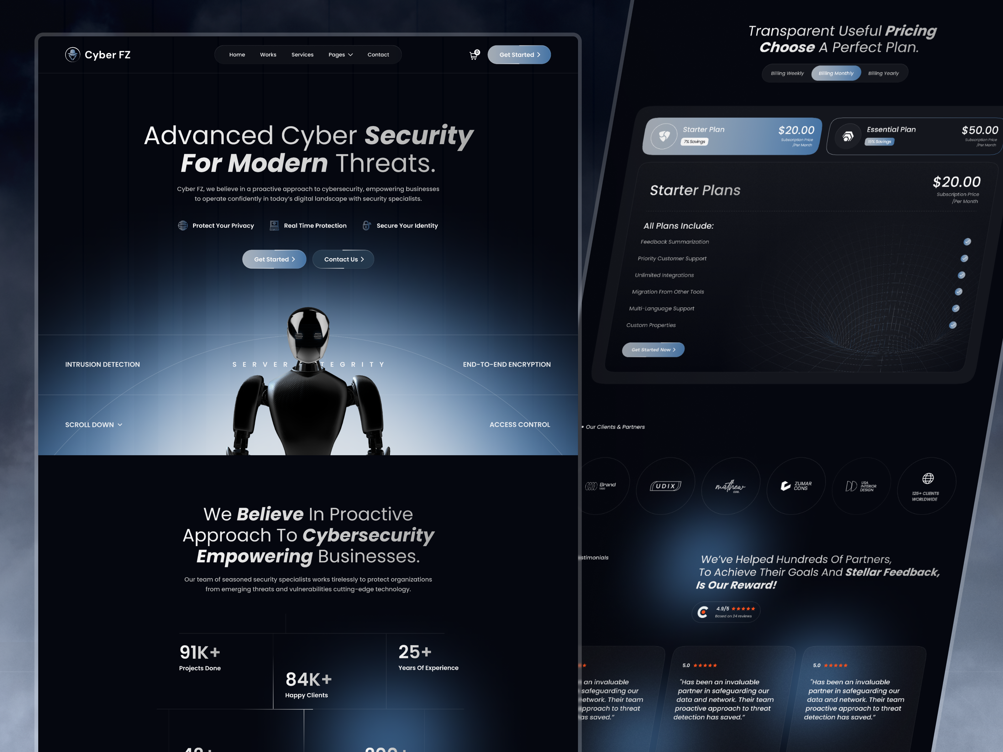 Cyber Security Website designs, themes, templates and downloadable ...