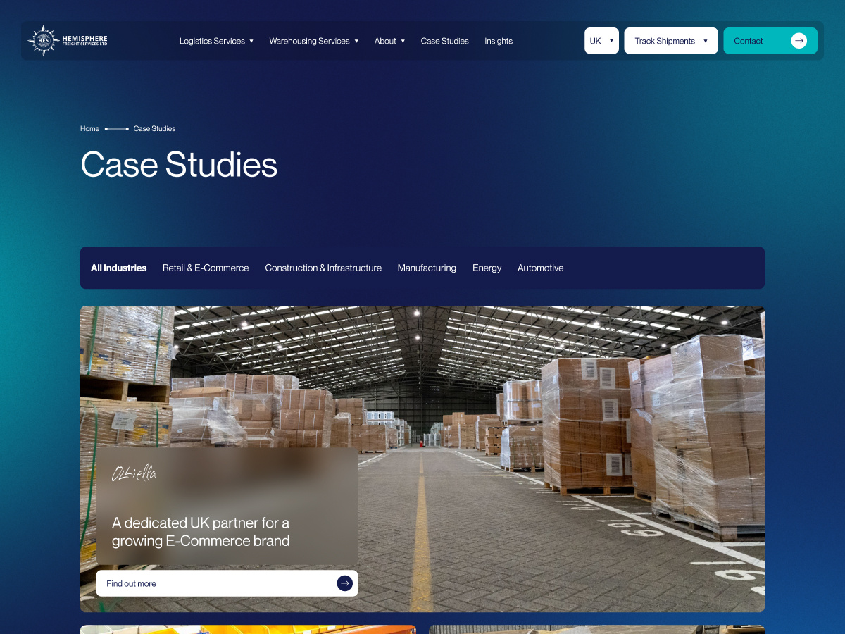 Case Study Page Design by J_Paniz on Dribbble