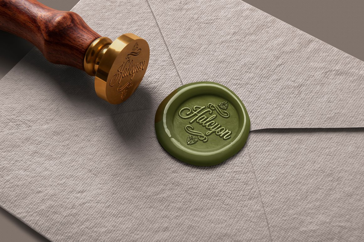 Hot Wax Stamp Logo Mockup by Product Mockup on Dribbble