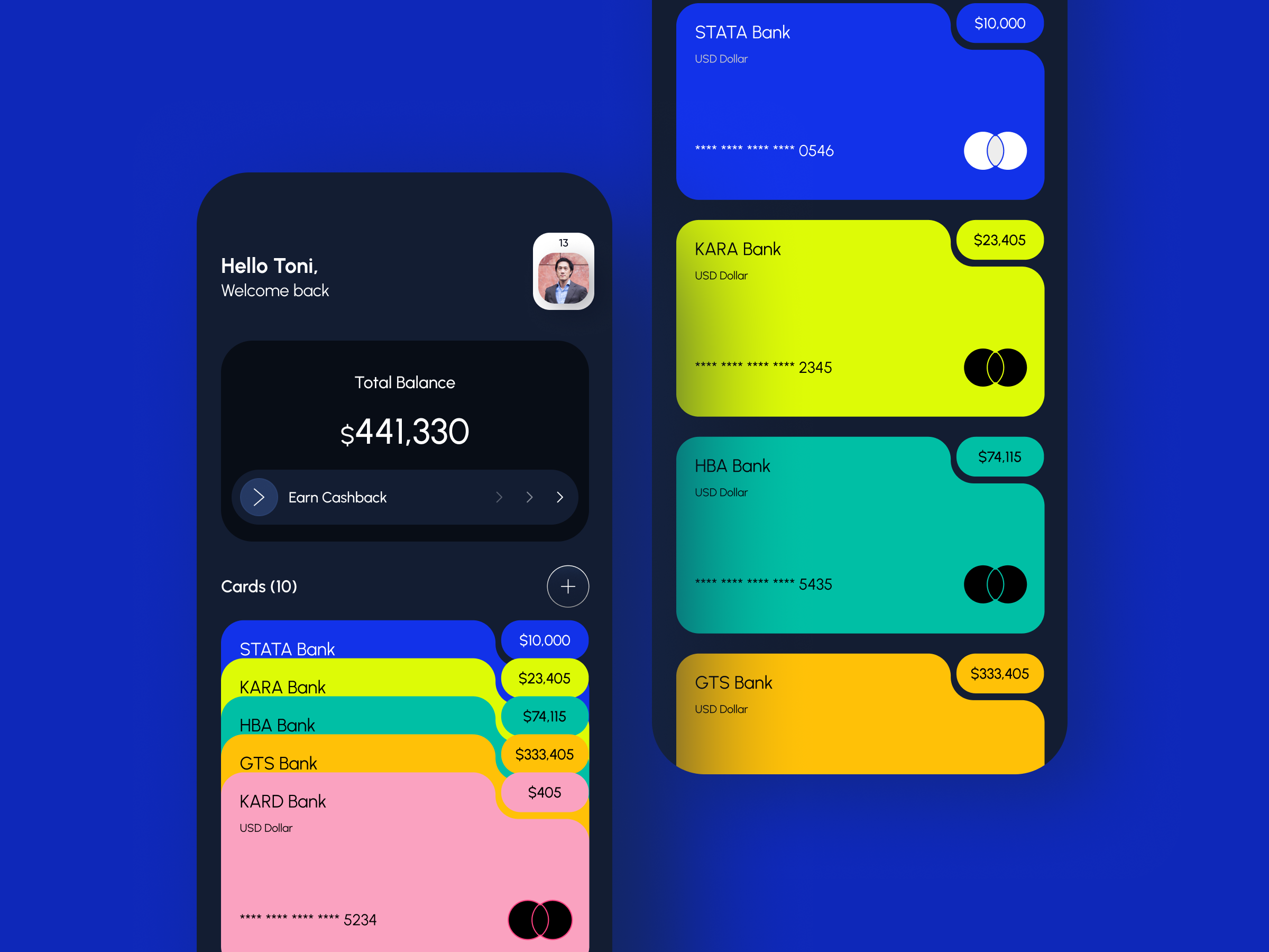 Wallet Management with Interactive Animations by Toni Adegbenro on Dribbble